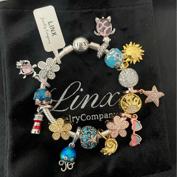 Linx | Jewelry | Linx Snake Chain Bracelet With Nautical Beach Themed ...